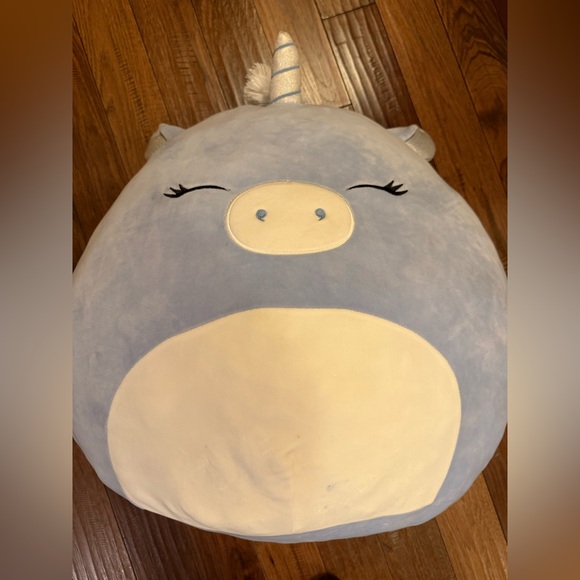 Squishmallows | Toys | Squishmallows Kellytoy Anca Blue Unicorn Pig ...